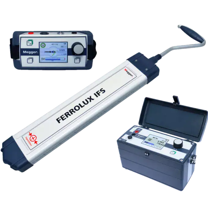 Successful pipe location with Ferrolux - SebaKMT® leak detection